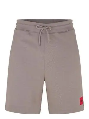 Hugo Boss Jogger Fleece Shorts - Gray