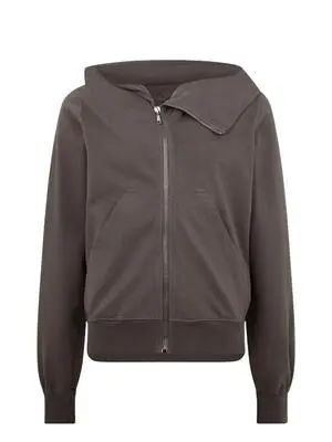 Rick Owens Zippered Hoodie - Black