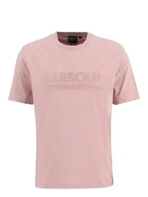 Barbour Logo T-shirt - Pink