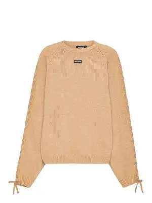 ROTATE BY BIRGER CHRISTENSEN Logo Detail Knit Top - No