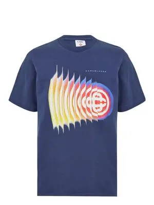 Casablanca Printed T-shirt - Blue