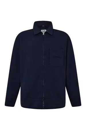 C.P. COMPANY 1/4 Zip Sweatshirt - Black