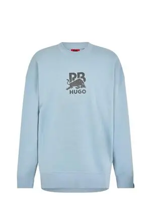 Hugo Boss Dahrain Rb Crew Sweatshirt - Blue