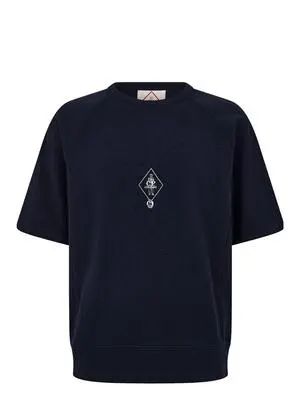 C.P. COMPANY Logo Crew Neck T-shirt - Black