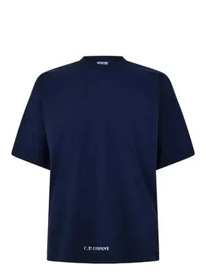 C.P. COMPANY Logo Crew Neck T-shirt