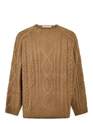 Fear Of God Cable Knit Sweater - Brown
