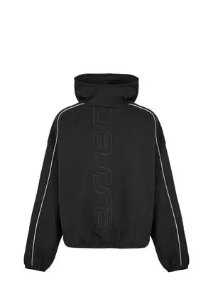 Fear Of God Logo Hoodie - Black