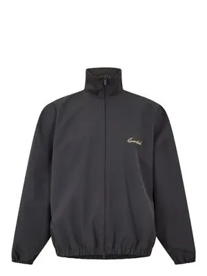 Fear Of God Logo Zip-up Jacket - Black