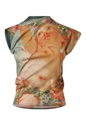 VIVIENNE WESTWOOD Sleeveless Printed Top - No