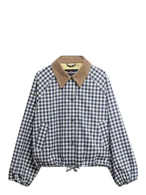Barbour Classic Gingham Workwear Jacket - Gray