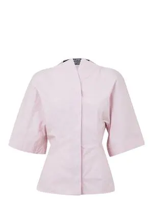 Jacquemus Plain Short Sleeve Shirt - Pink