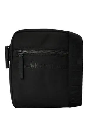 Polo Ralph Lauren Crossbody Bag With Logo Detailing - Black