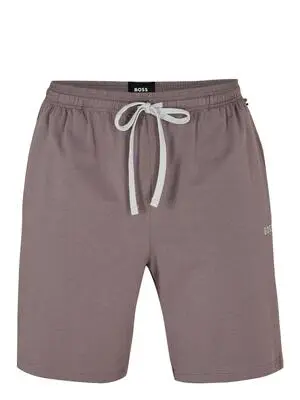 Hugo Boss Drawstring Waist Shorts - Gray