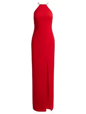 RALPH LAUREN Ralph Lauren Halterneck Maxi Gown