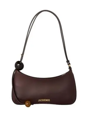 Jacquemus Jacquemus Pearl Beaded Shoulder Bag Black