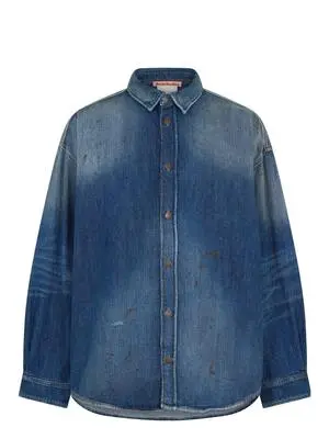Acne Studios Oversized Denim Jacket - Blue