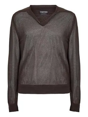 TOM FORD Long Sleeve Knitted Top