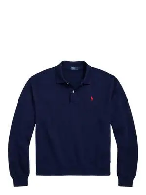 Polo Ralph Lauren Fleece Quarter-zip Polo - Black