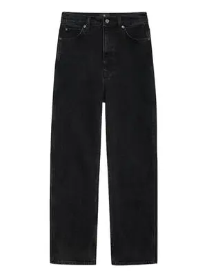 ANINE BING Belt-loop Jeans - Black
