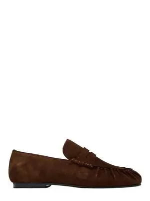 ALOHAS Aven Suede Loafers - Brown