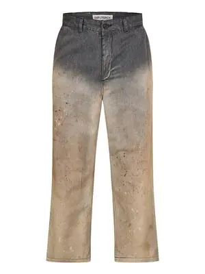 OUR LEGACY Our Legacy Gradient Color Denim Long Pants