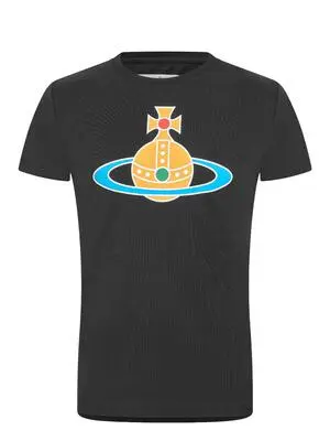 VIVIENNE WESTWOOD Big Orb T-shirt - Black