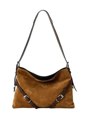 Givenchy Structured Shoulder Bag With Metal Hardware - Brown