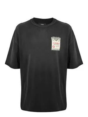 Amiri Oversized T-Shirt Black