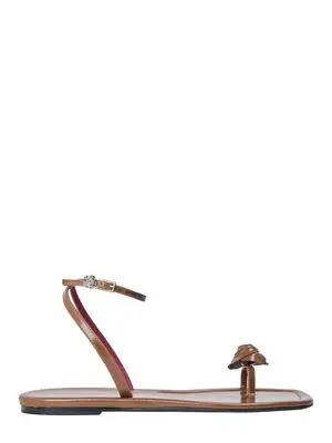 Magda Butrym Rose Embellished Flat Sandals - Multicolor