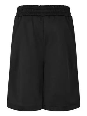 Palm Angels Woven Tracksuit Shorts - Black