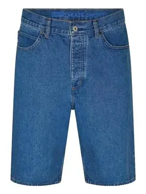Hugo Boss Five-pocket Denim Shorts - Blue
