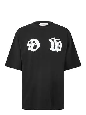 Off-White Minimalist Arrow Pattern T-shirt - Black