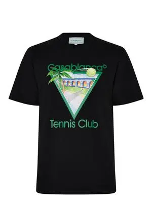 Casablanca Printed T-shirt - Black