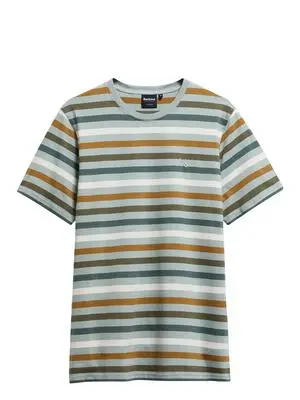 Barbour Striped T-shirt - Gray