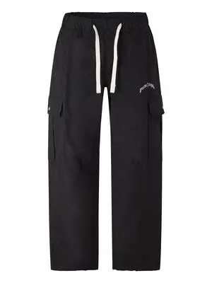 Palm Angels Cargo Trousers - Black
