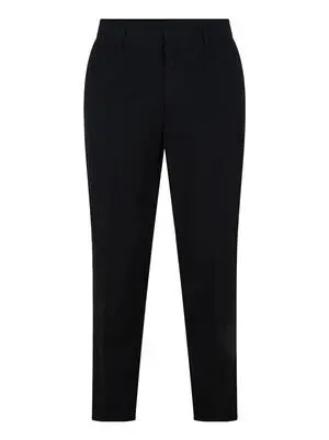 EMPORIO ARMANI Minimalist Slim-fit Trousers