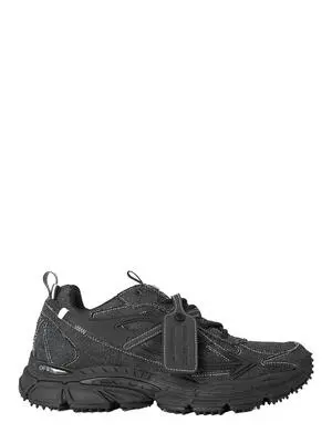 Off-White Lightweight Sports Shoes - Black
