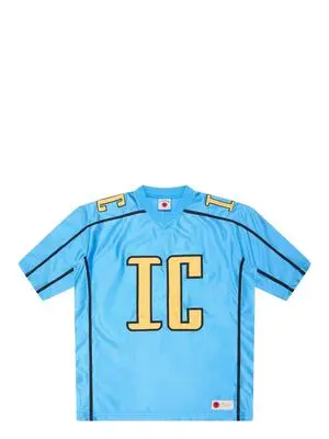ICECREAM ICECREAM V-Neck Short-Sleeved T-Shirt Blue