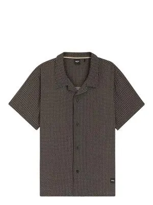 Hugo Boss Short-sleeved Shirt - Black