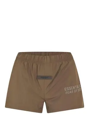 FEAR OF GOD Fear Of God Essentials Logo Detail Shorts