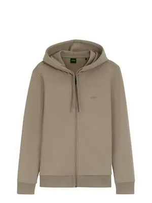 Hugo Boss Zip-up Hoodie - Gray