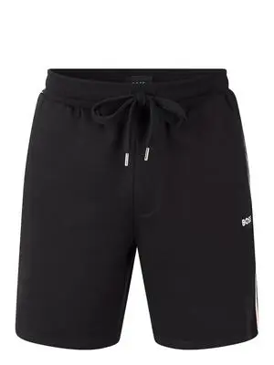 Hugo Boss Casual Shorts With Drawstring - Black