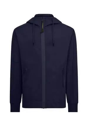 C.P. COMPANY Goggle Full-zip Hoodie - Black