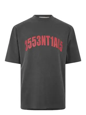 Fear Of God Logo Detail T-shirt Black