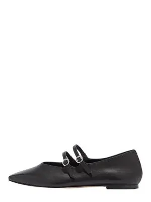 AEYDĒ Aeyde Nappa Leather Ballet Flats