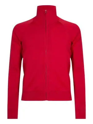 Bottega Veneta Wind Resistant Technical Softshell Jacket - Red