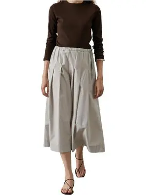 Soeur A-line Skirt With Drawstring Waist - No