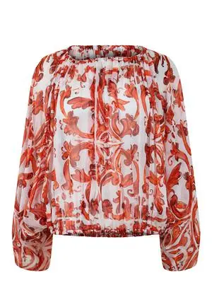 Dolce & Gabbana Printed Shirt - Red