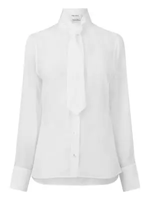 Alexander McQueen Stand Collar Blouse - No