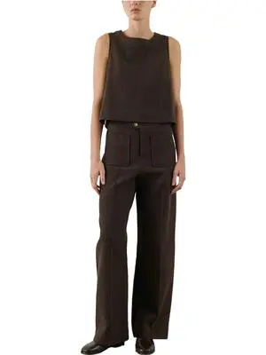 Soeur Pampa Blouse Lightweight Short Sleeve Top - Black